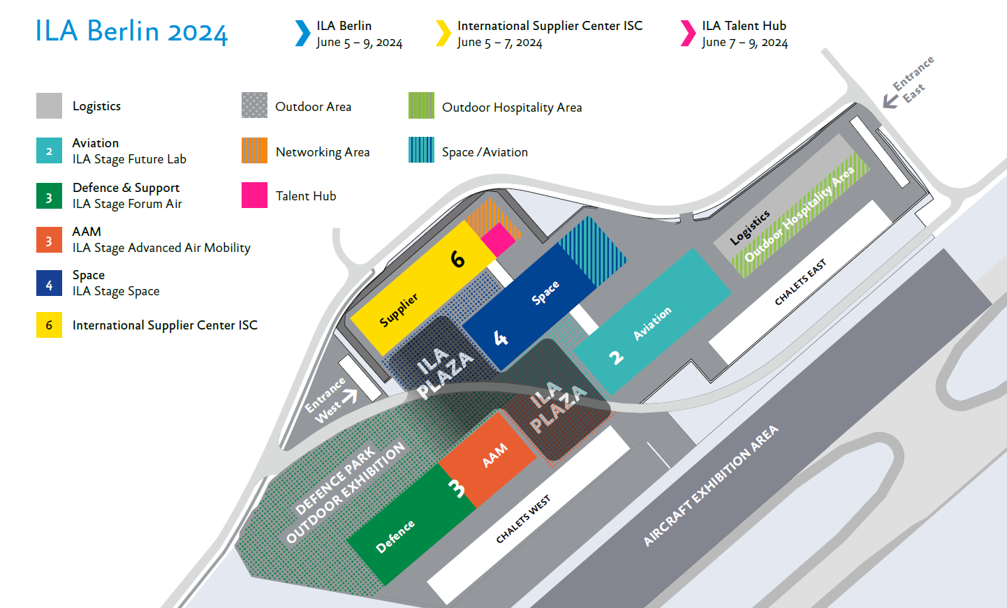 ILA 2024 Fairgrounds Map - B-FOR