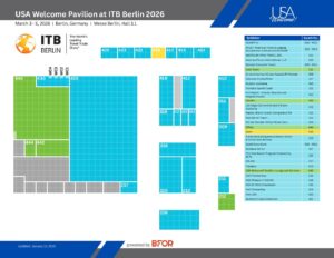 USA Pavilion at ITB 2026 (floorplan) 1.14 - B-FOR